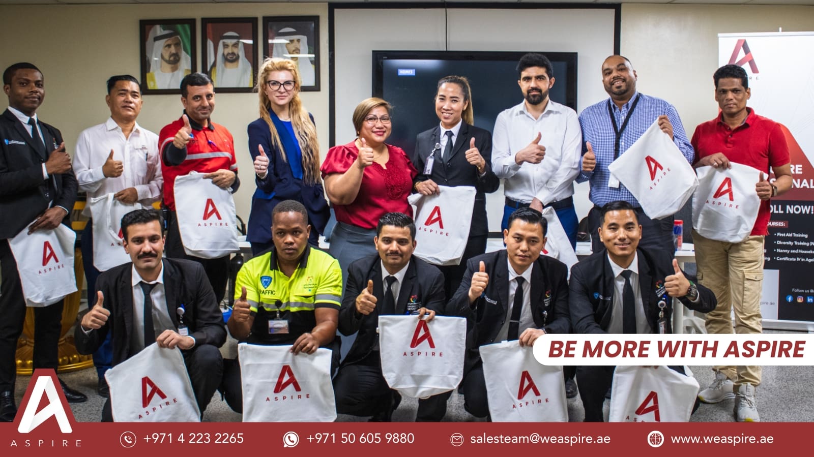 We Aspire corporate training success stories